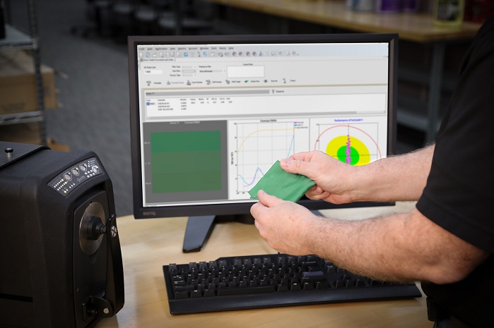 X-Rite showcases new colour formulation software