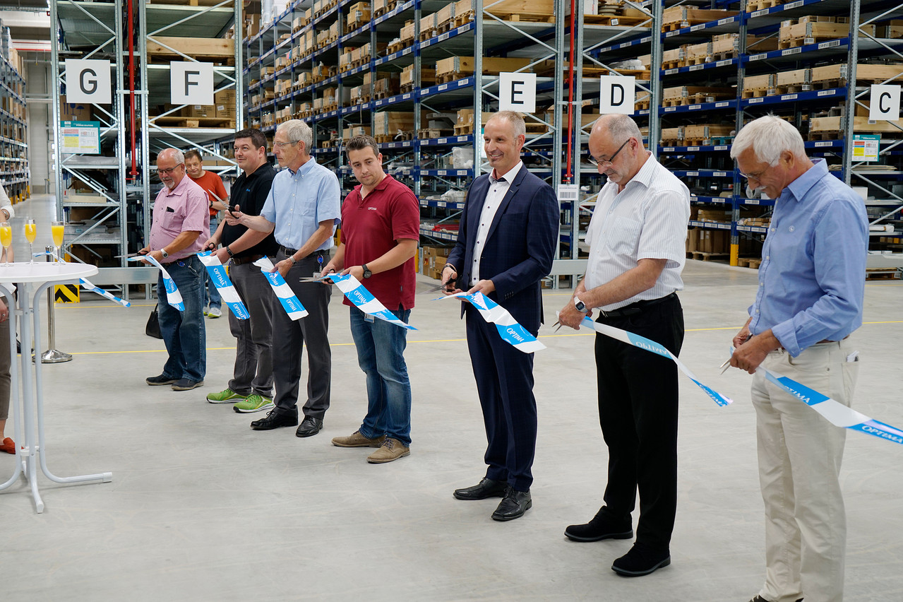 Optima opens new logistics centre