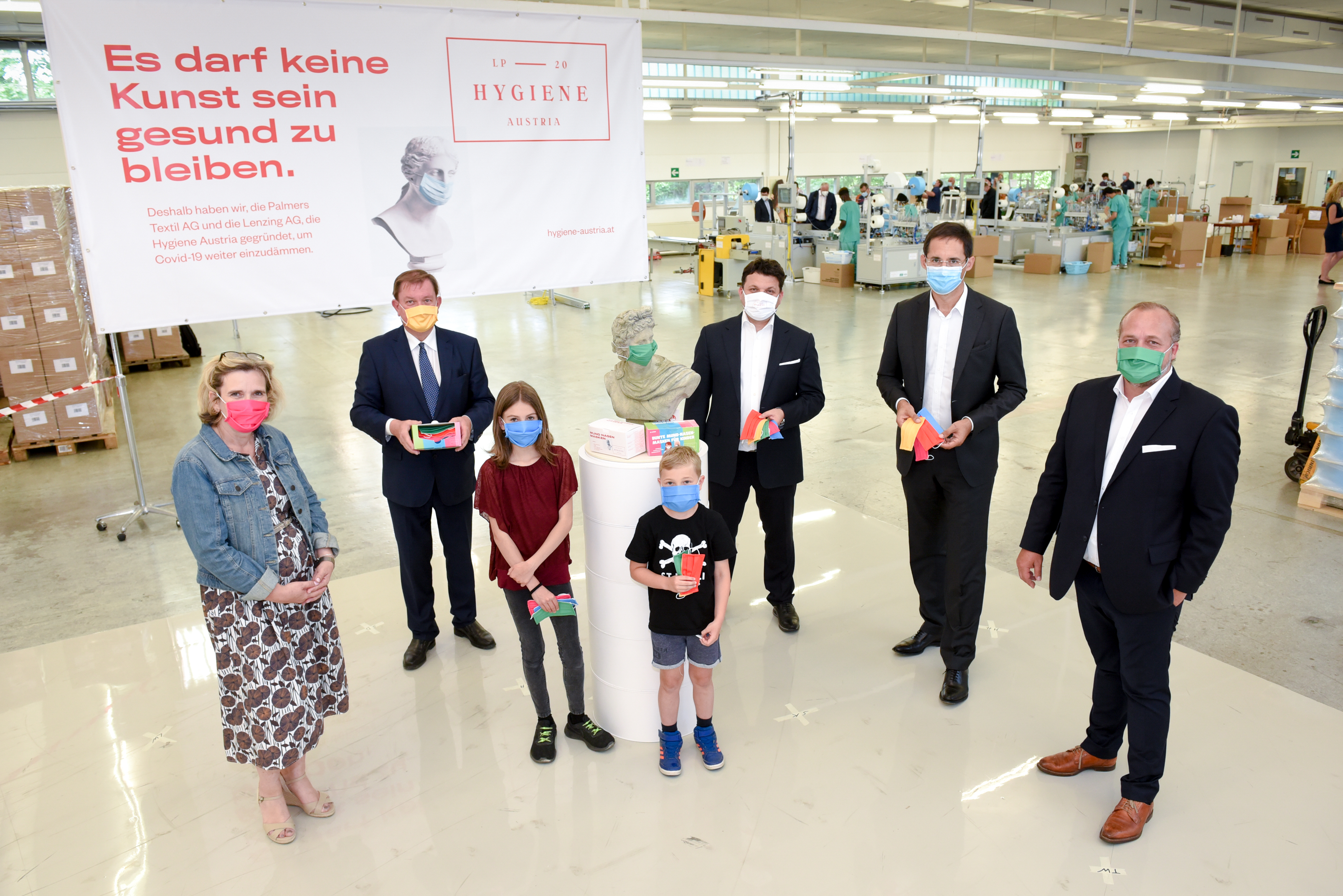 Back to school masks from Hygiene Austria