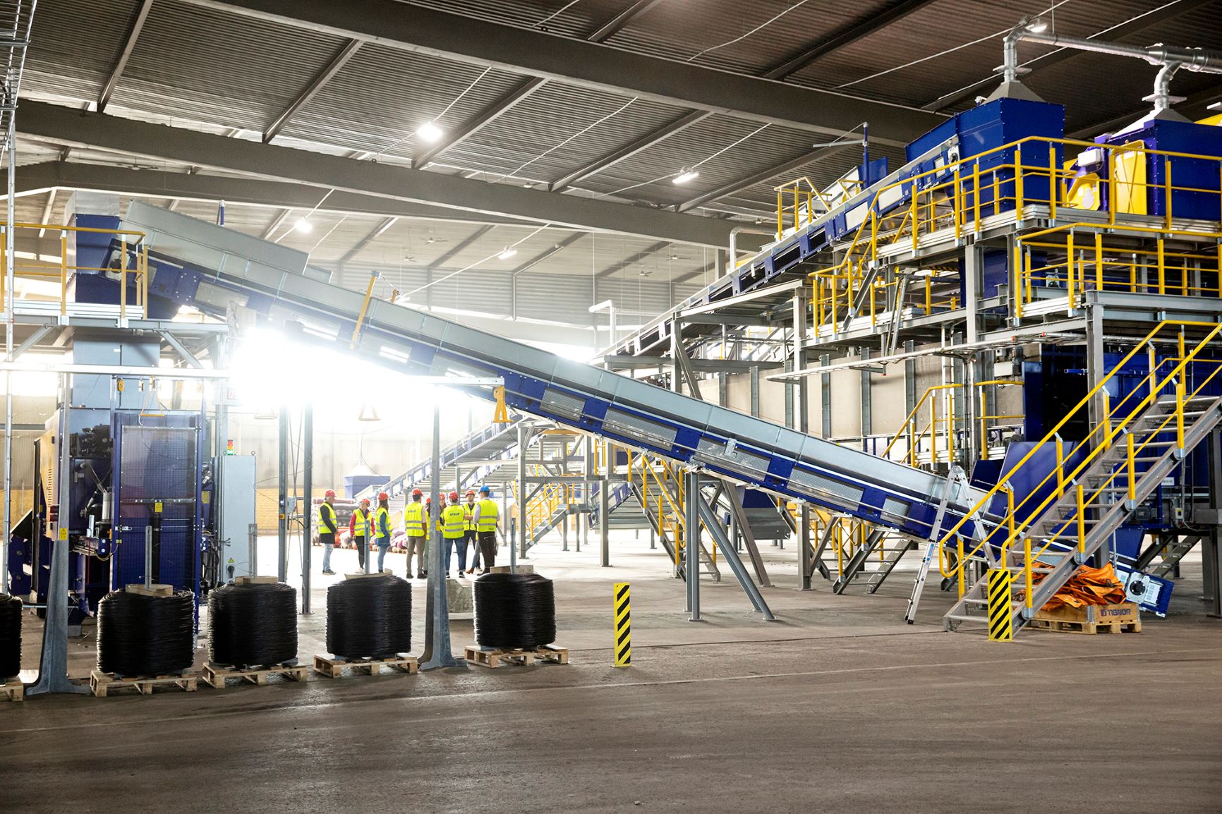 First fully automated sorting plant in Sweden