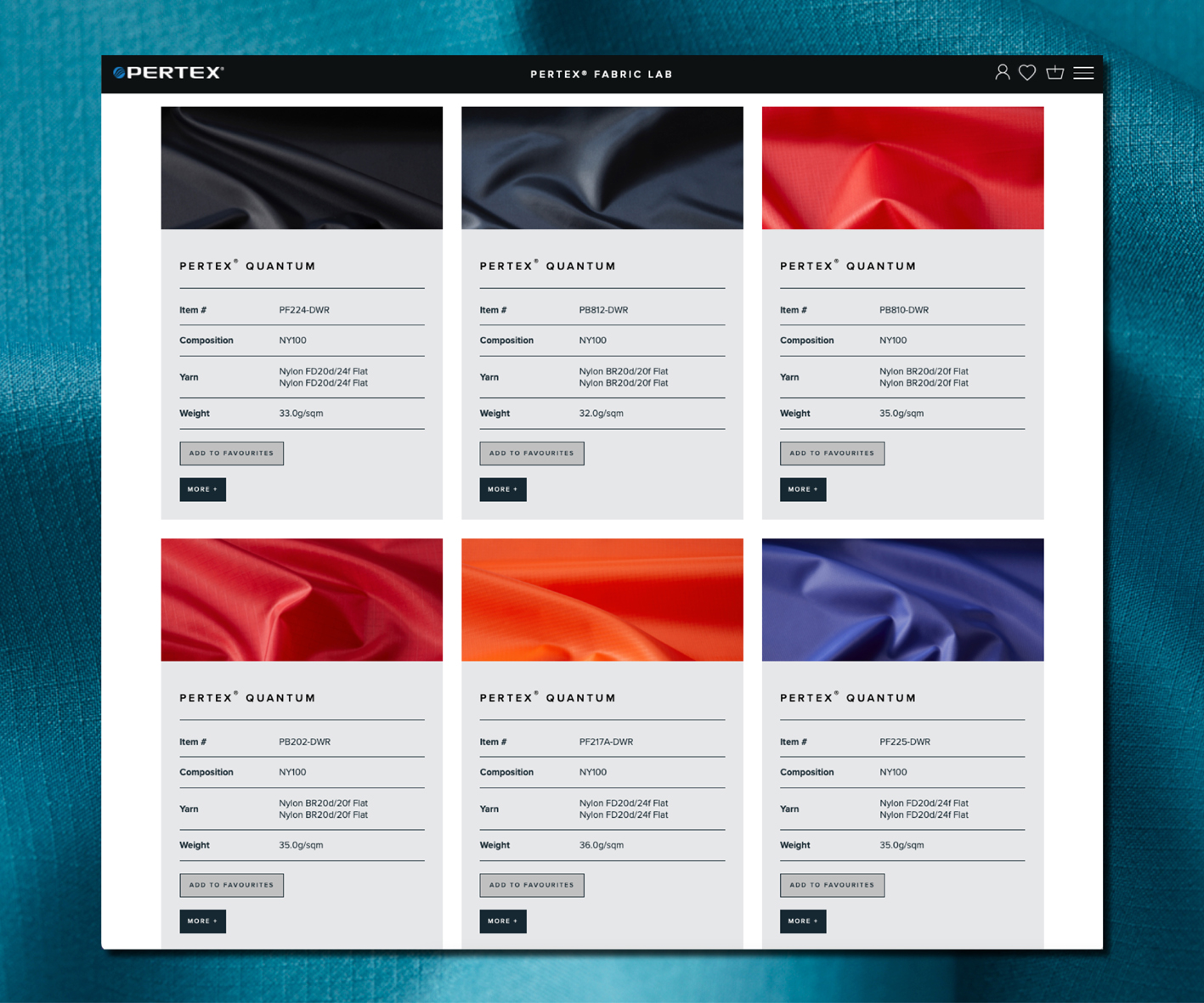 Fabric Lab from Pertex