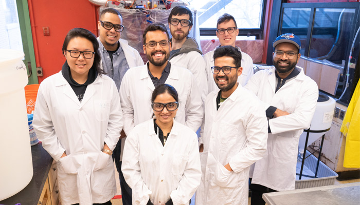 Canadian project for PHAs from waste