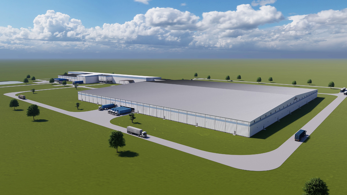 World’s widest glass mat line