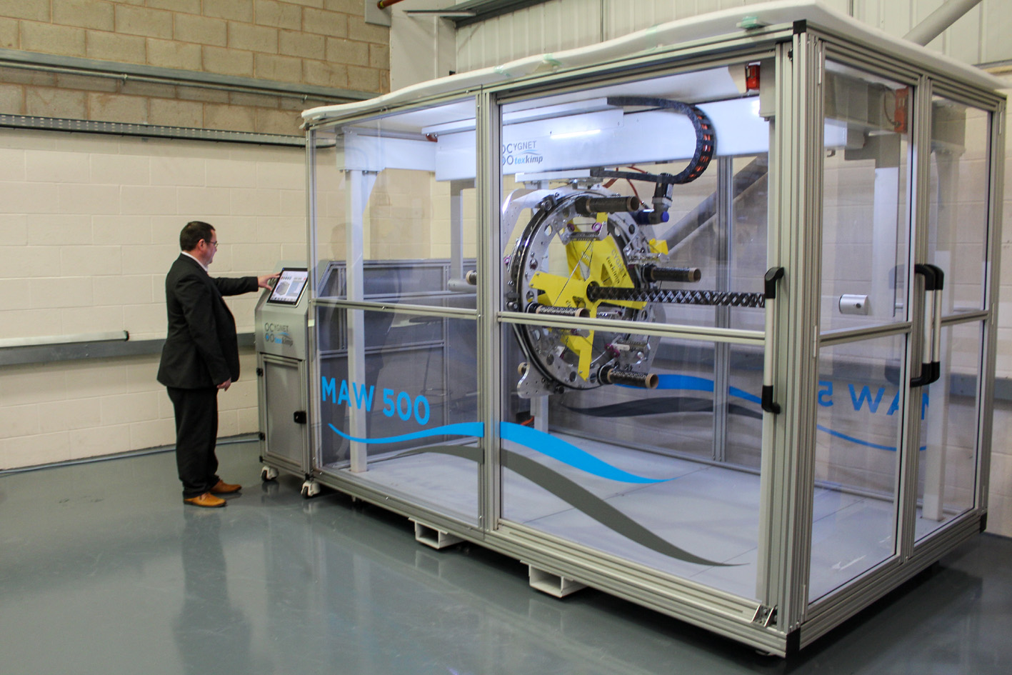 Continuous composites at speed