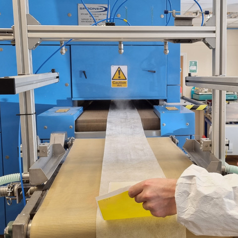 Spray bonding upgrade at NIRI