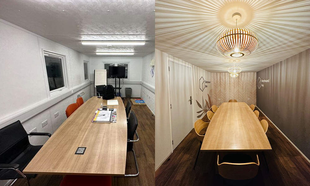 Transformation with Pongs Descor track system