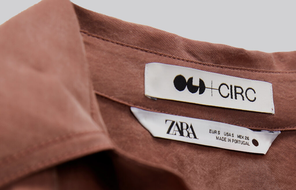 Zara capsule collection based on polycotton waste