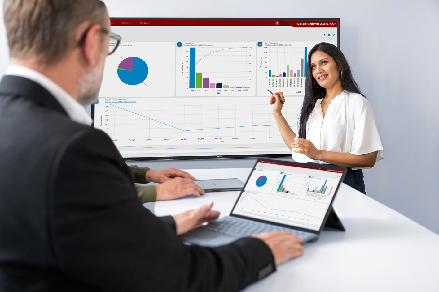 Uster brings AI to fabric inspection hub