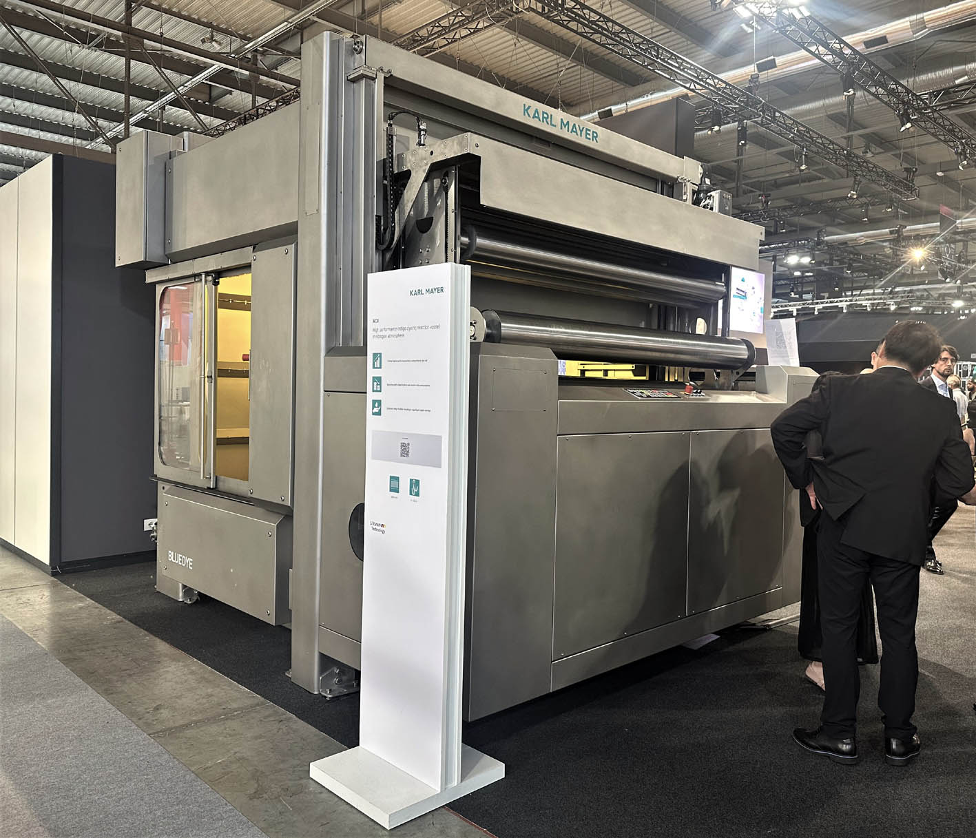 Karl Mayer wins arbitration case at ITMA 2023