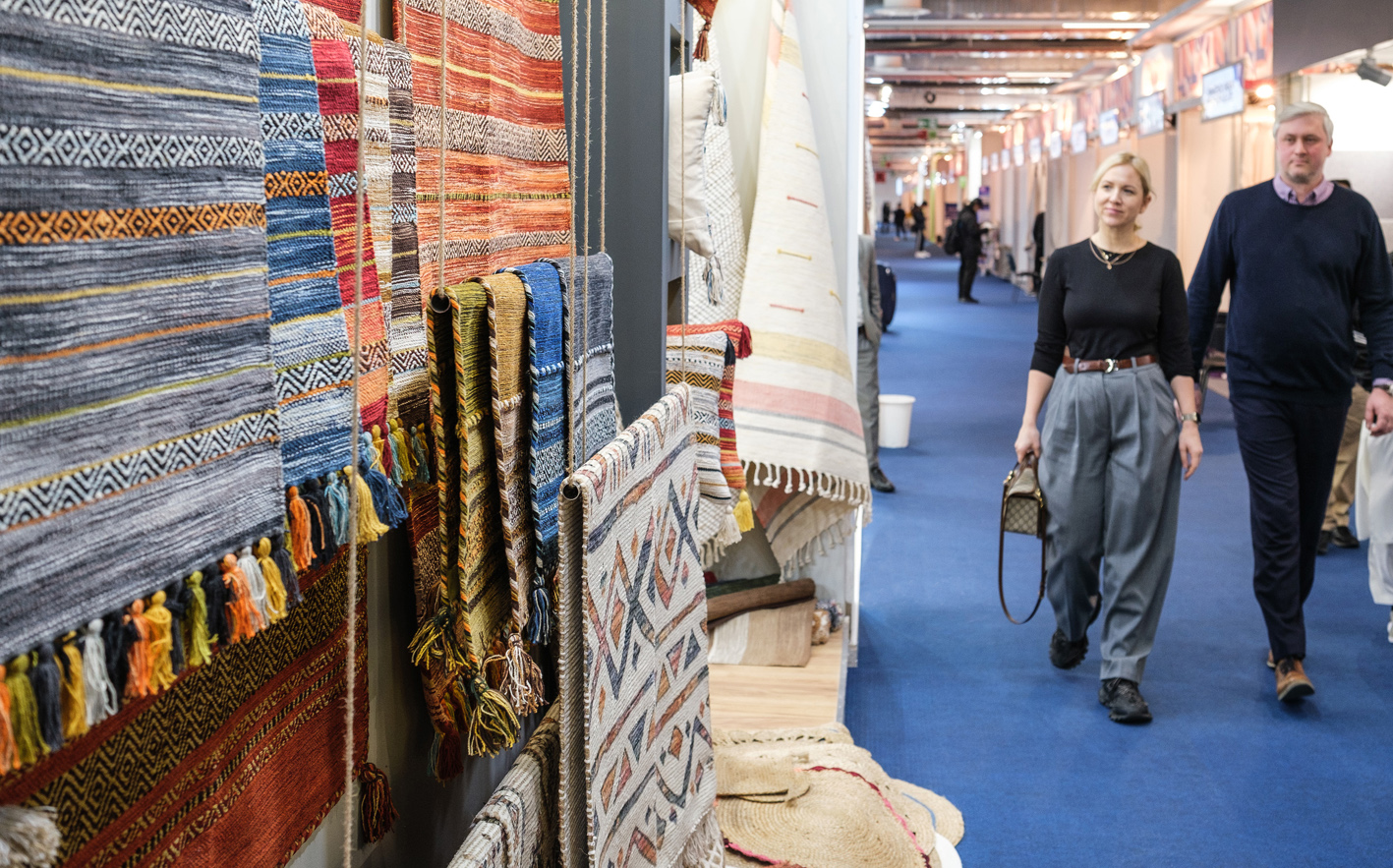 Fully booked showcase at Heimtextil 2024