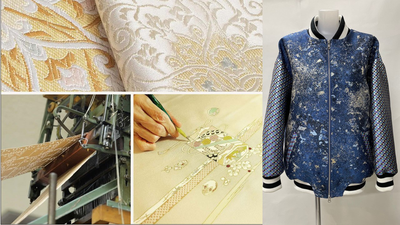 Introducing Nishijin-ori in Milan