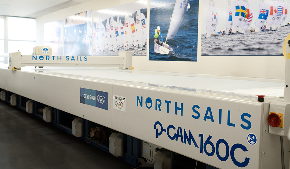 Sailing out in front with Shima Seiki’s P-CAM