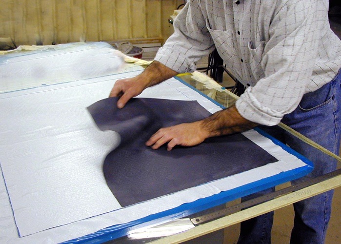 Integrated skin damping with Smacwrap