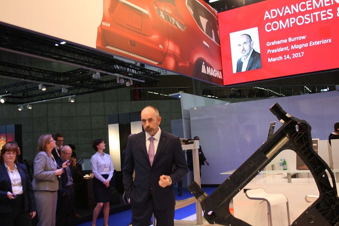 Magna brings carbon fibre composites into vehicle structure