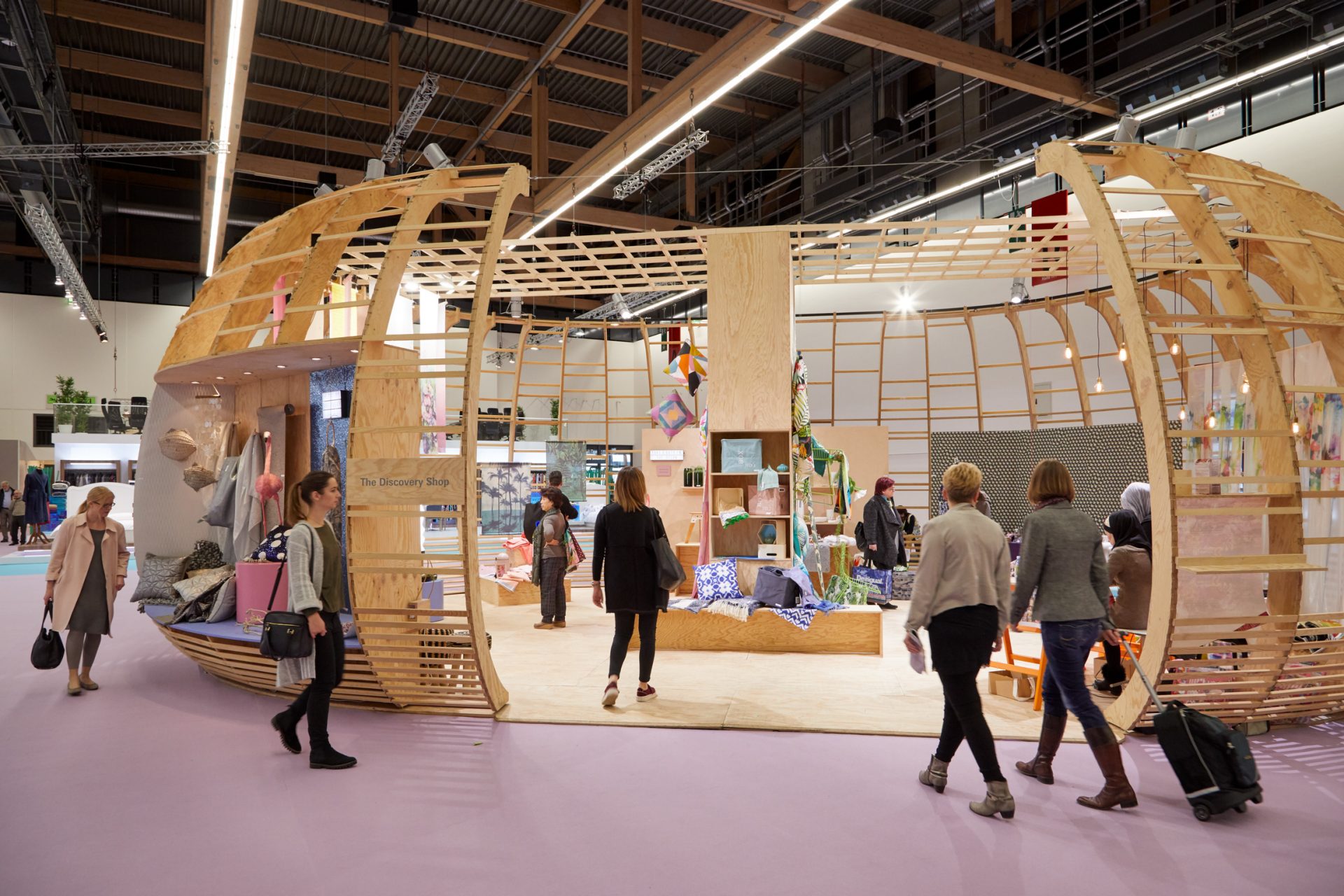 Textile solutions for architects at Heimtextil