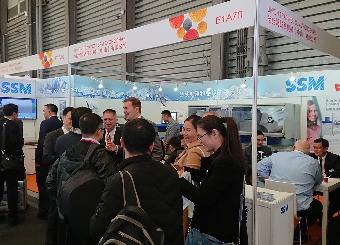 SSM debuts two machines at ShanghaiTex