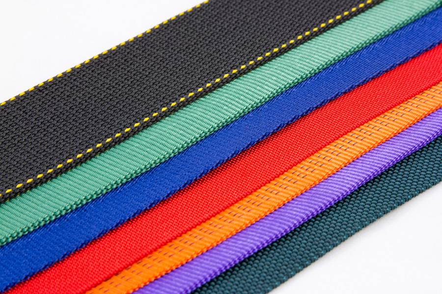 High-performance webbing for recreational applications